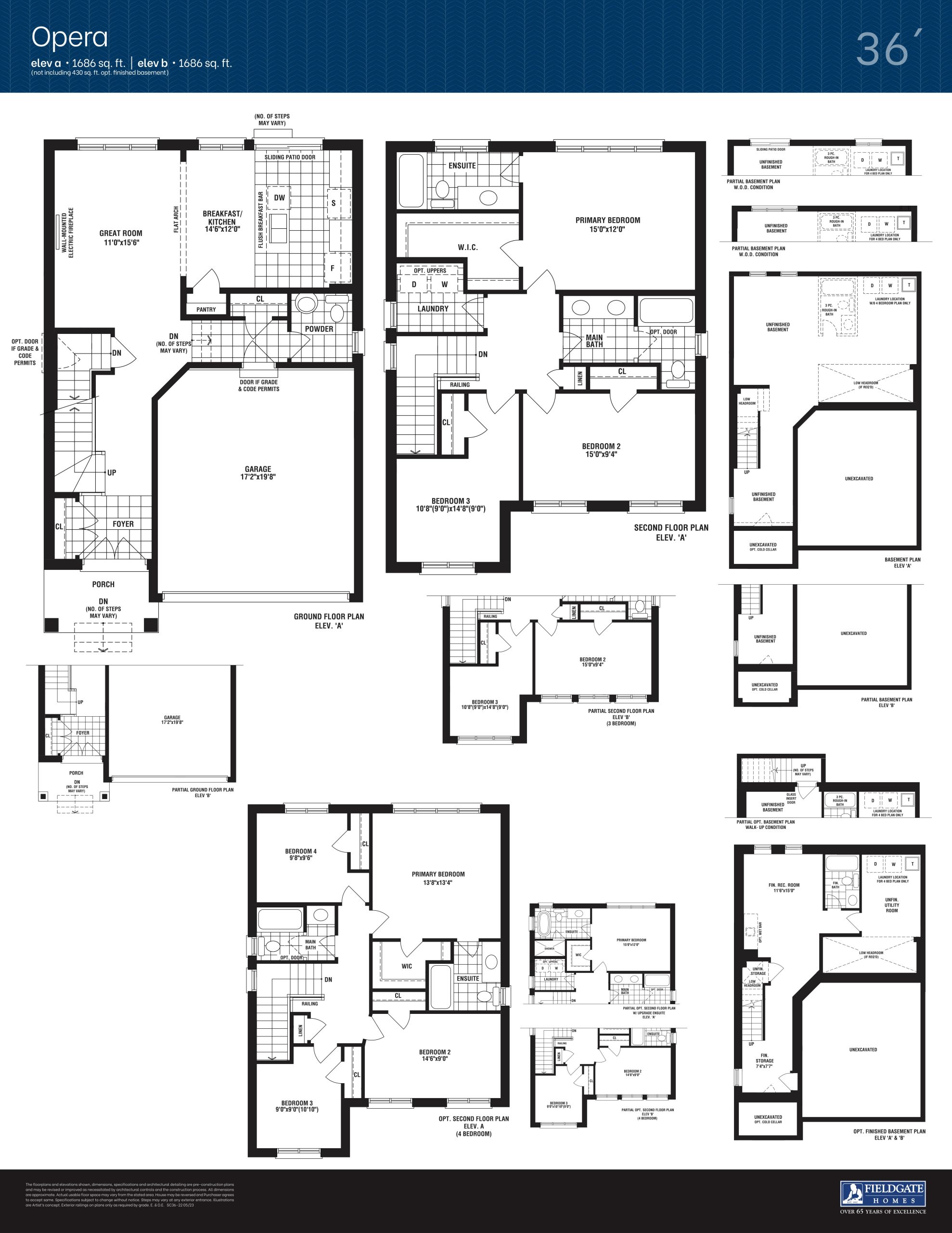 Forest District Towns | The Rouge | 1765 sq.ft. | 3 bedrooms