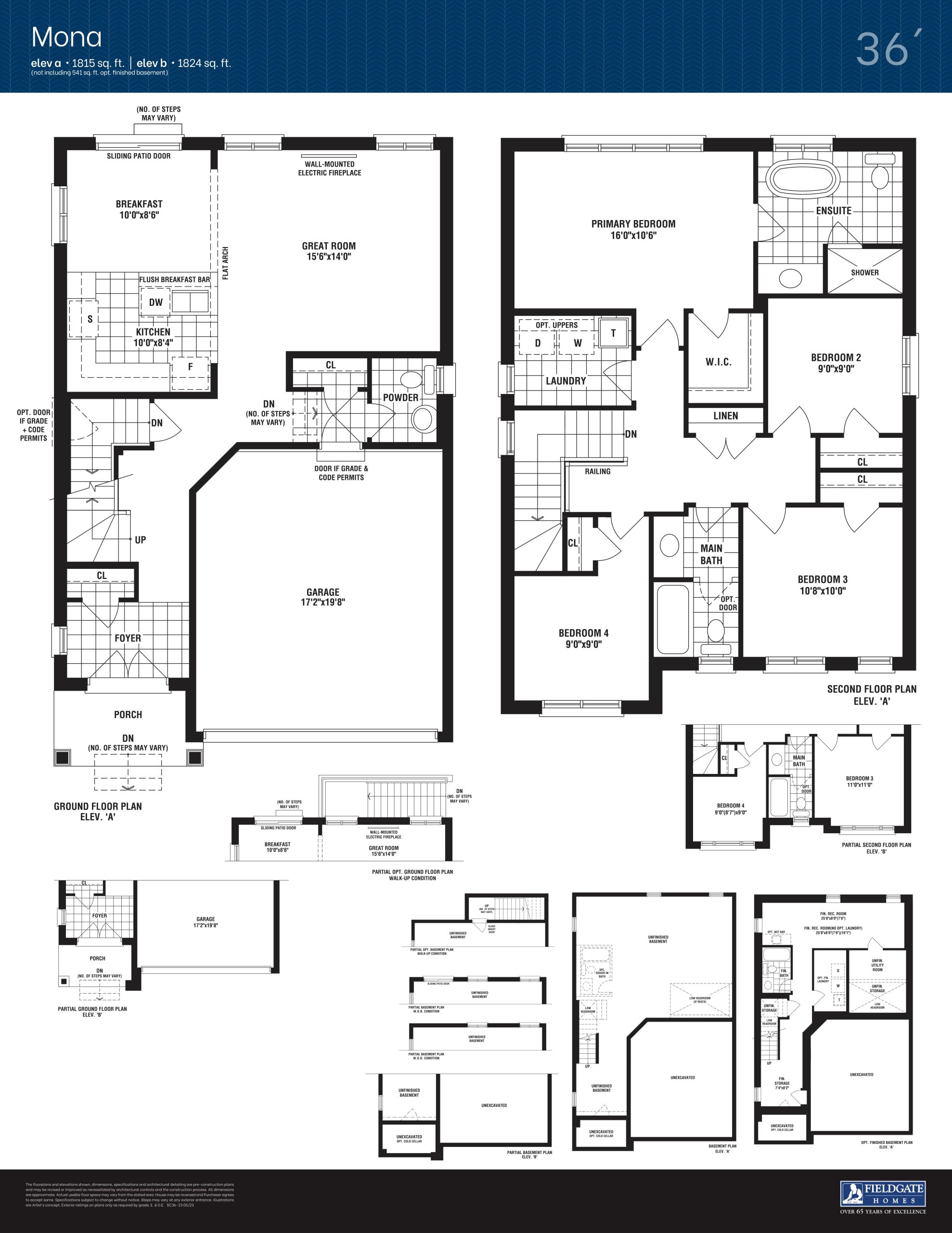 Forest District Towns | The Hazel | 1975 sq.ft. | 3 bedrooms