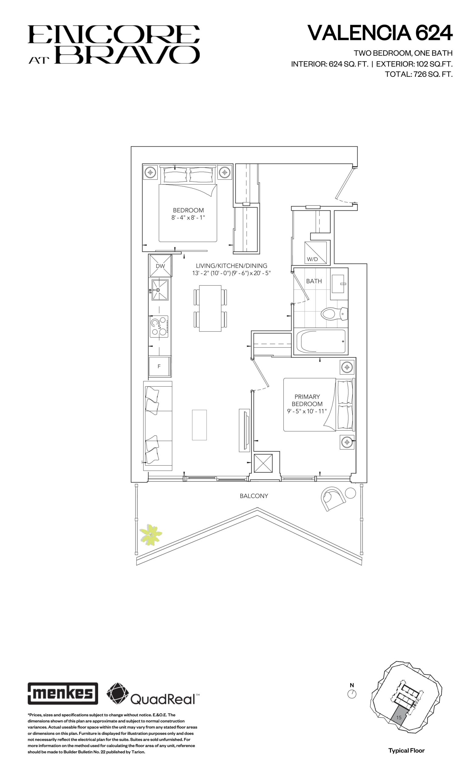 Promenade Park Towers Phase 2 Condos | 1B+D (BF) | 620 sq.ft. | 1.5 ...