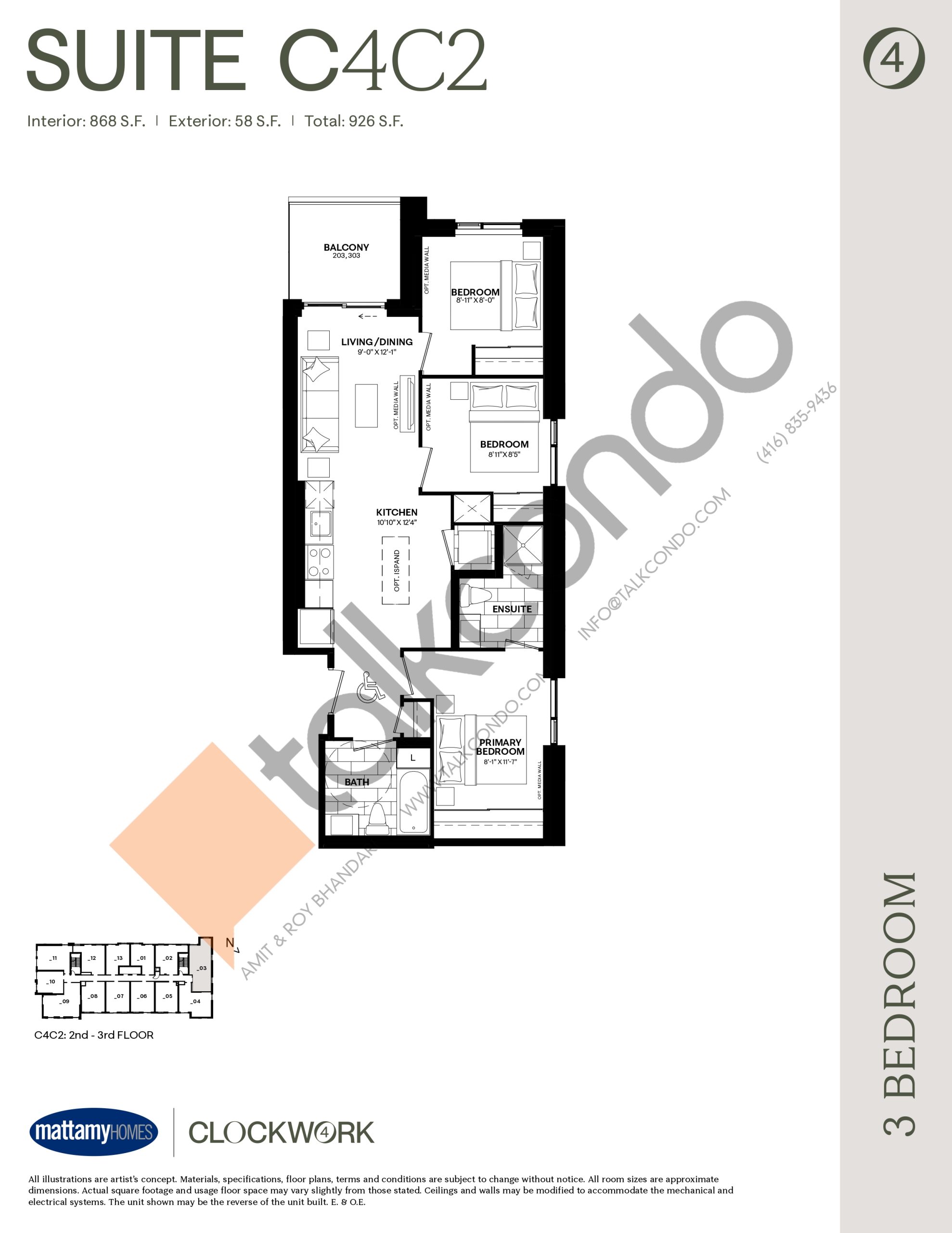 Clockwork Condos Phase 4 | Floor Plans, Prices, Availability - TalkCondo