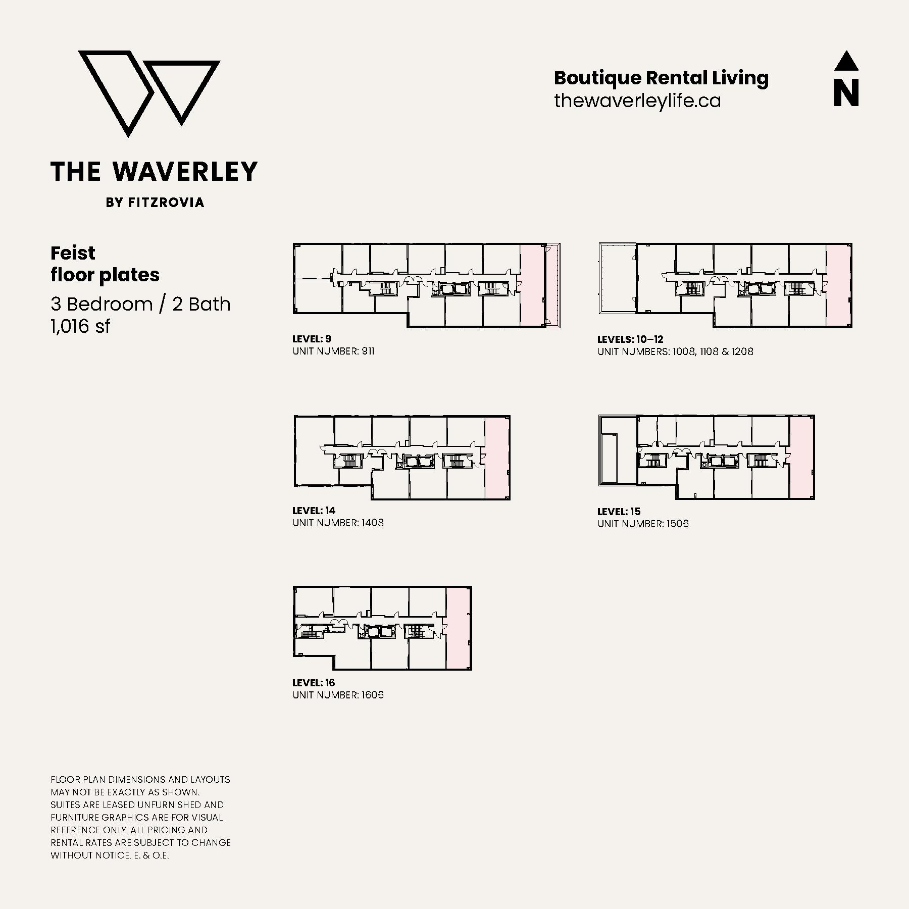 Waverley by Fitzrovia | | | bedroom